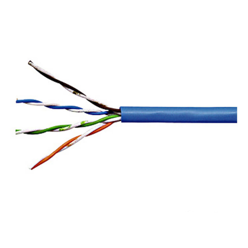 Hikvision Cable Cat.6 CCA Blanco 1000 Pies – Wisnet